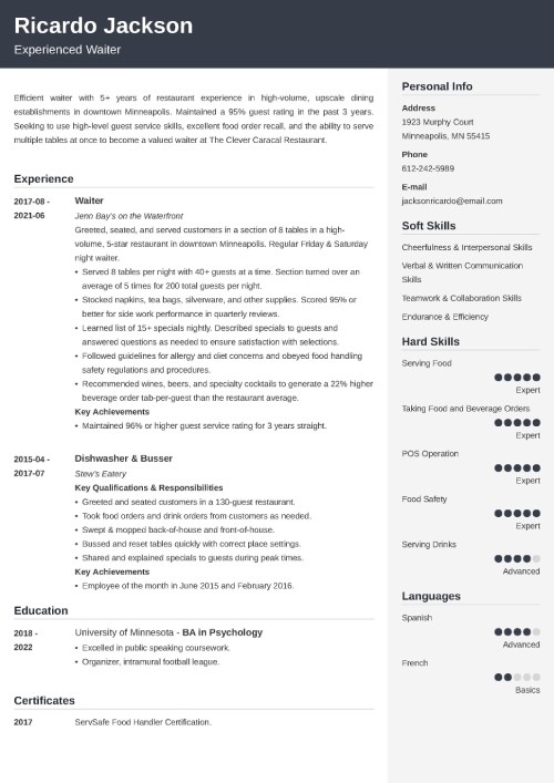 400 Free Resume Templates To Download In PDF Doc