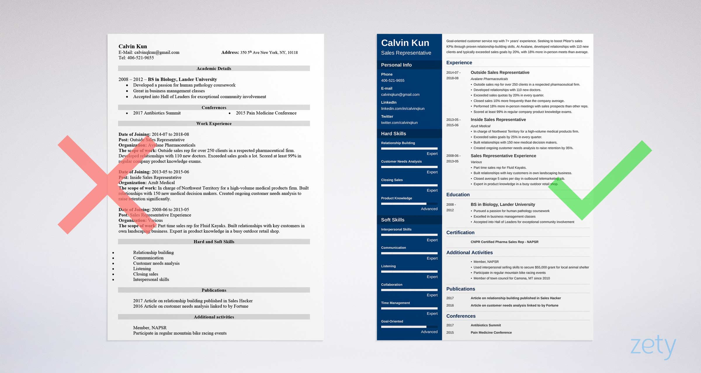 Sales Representative Resume Examples And Templates 2023