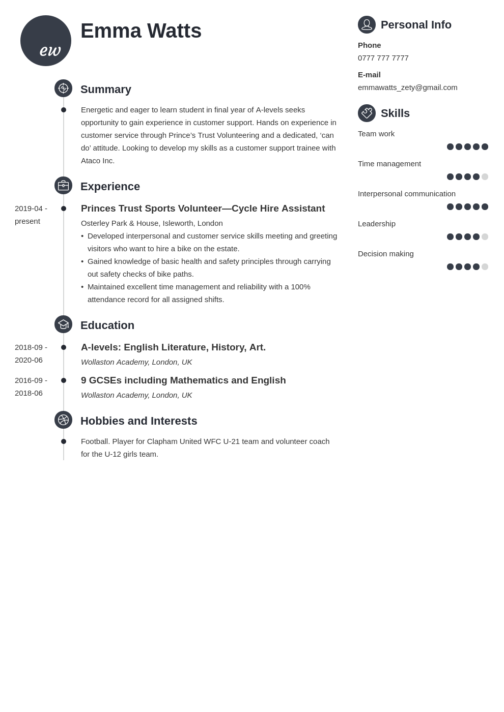 How To Write A School Leaver CV Template Examples How To Write A School Leaver CV Template Examples