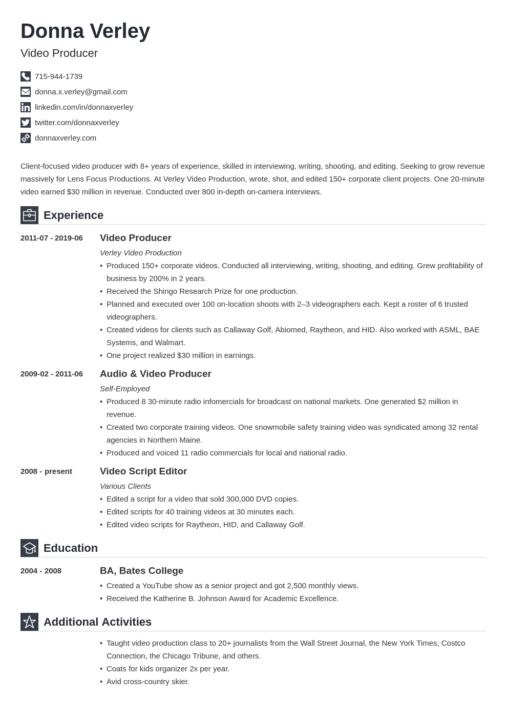 How To Put Self Employed On A Resume Sample Tips 