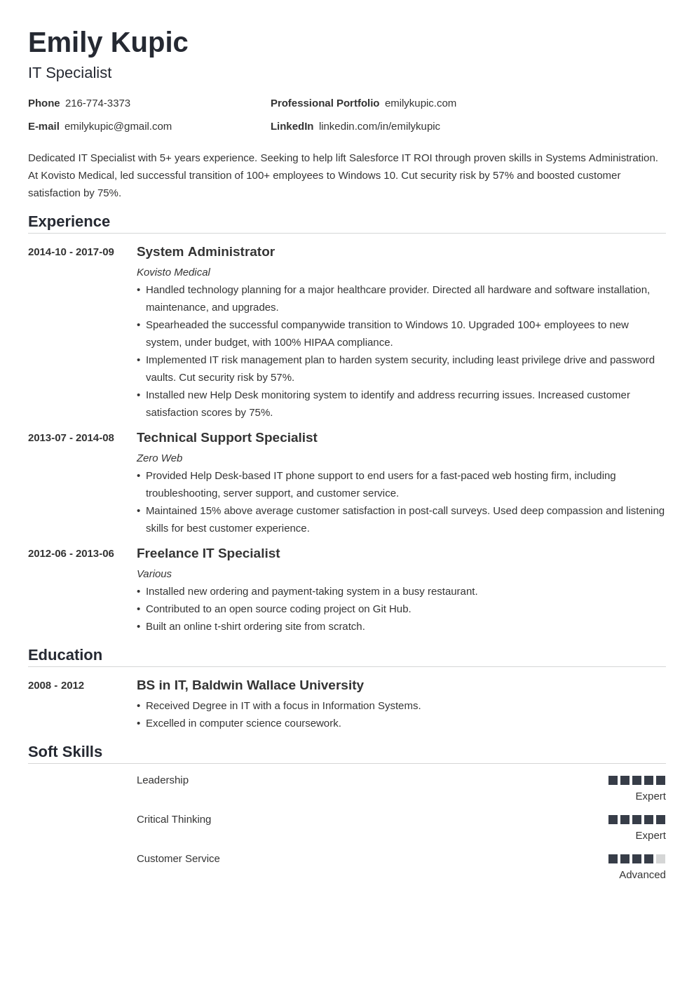 Free 9 Technology Resume Free Samples Examples Format Resume 
