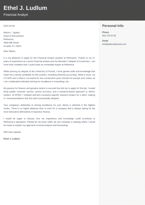 Cover Letter Generator: Build a Cover Letter Online